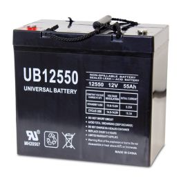 Mobility Scooter Battery Universal 55Ah, 12V, and a I4 UB12550