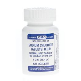 Box of GENERIC OTC Sodium Chloride Tablets OTC176001N