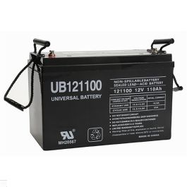 Mobility Scooter Battery Universal 110Ah, 12V, and a I6 UB121100