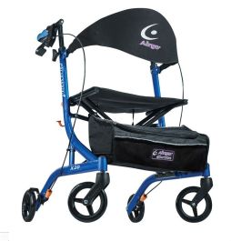 Airgo eXcursion6 X20 Lightweight Side-folding Rollator, 6" Wheels by H