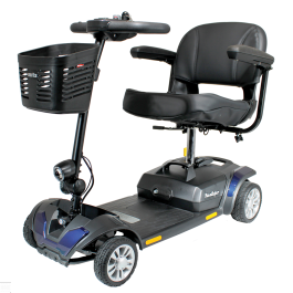 Roadster S4 Galaxy Blue 4-Wheel Mobility Scooter by Merit