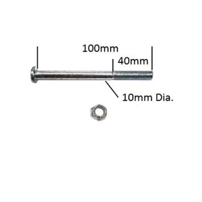 Rear Axle Bolt Drive Walker Rollator Model 10215