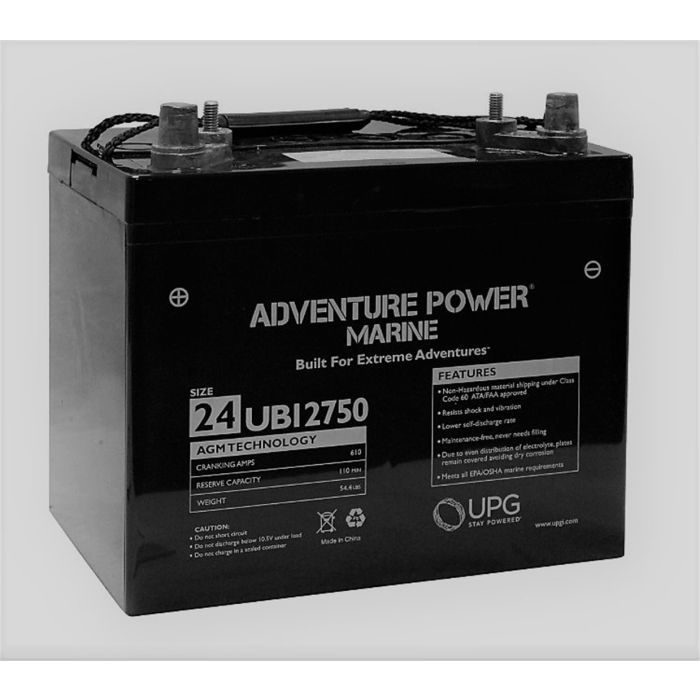 Mobility Scooter Battery Universal 75Ah, 12V, and a Marine Combo UB127