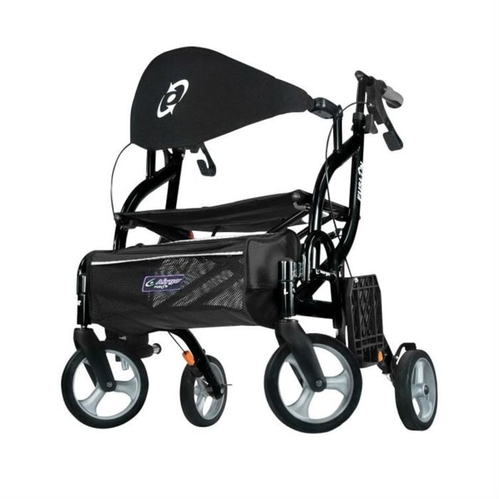 Airgo Fusion F23 Side-Folding Rollator Transport Chair Hugo 700-932