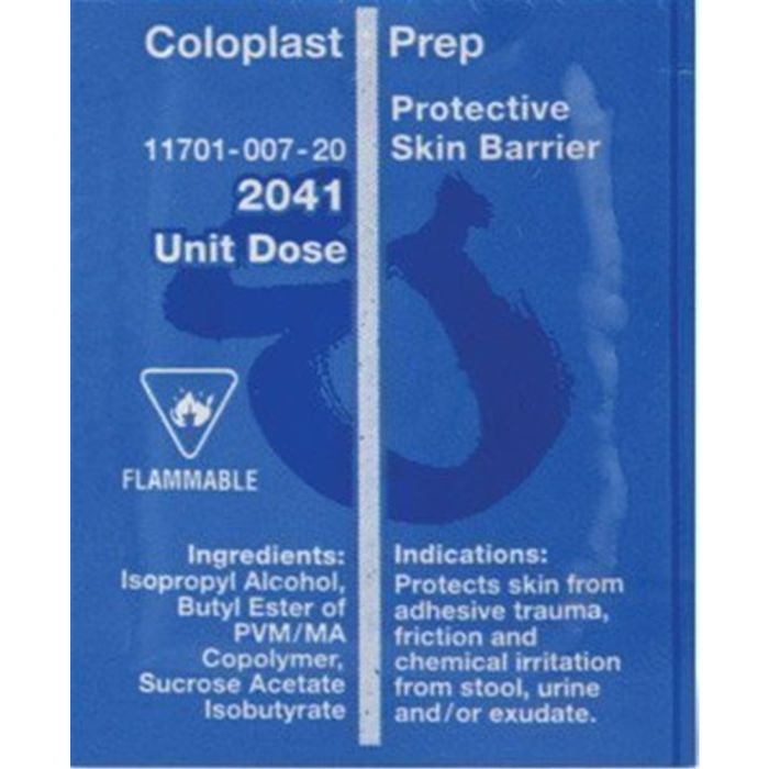 Box of Coloplast PREP Protective Skin Barriers Coloplast COI2041Z