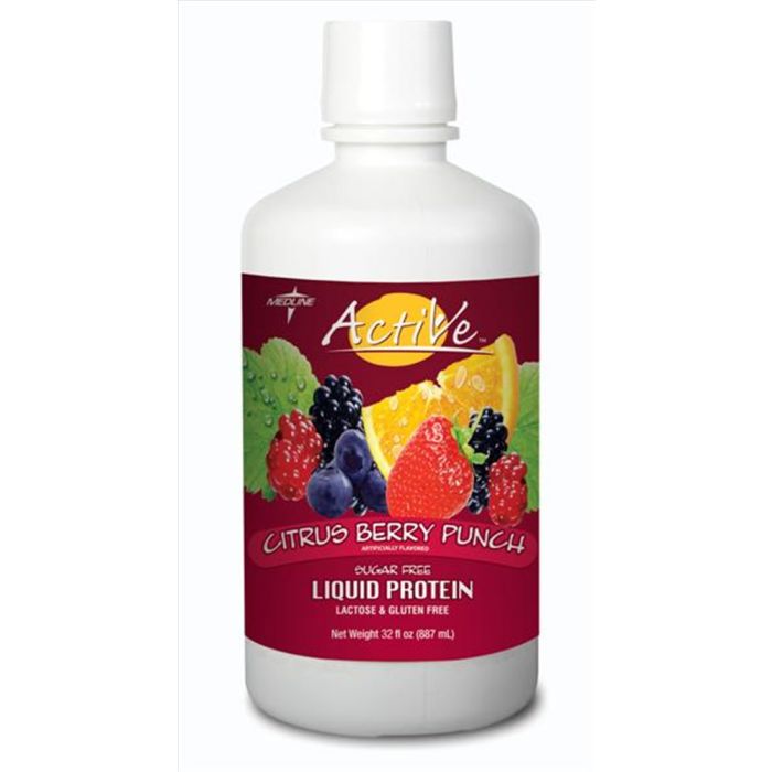Case of Medline Active Sugar Free Liquid Protein Nutritional Supplemen