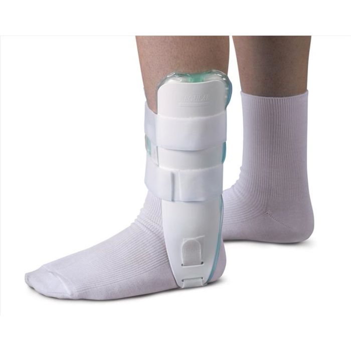 Case of Medline Air and Foam Stirrup Ankle Splints White Universal ORT