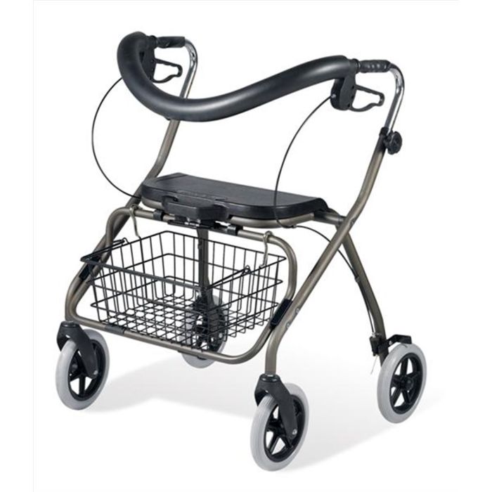 Guardian Deluxe Bariatric Rollator Titanium G07890TB
