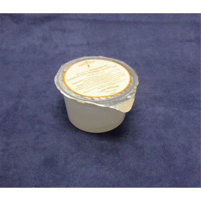 Case of Medline Sterile Saline Solution DYND40540
