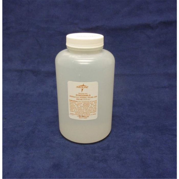 Case of Medline Sterile Saline Solution DYND500MLS