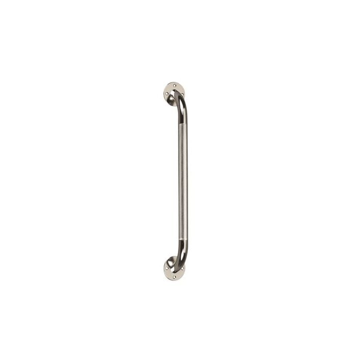 Drive Chrome Steel Knurled Grab Bar, 18" rtl12118