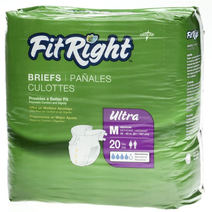 FitRight Ultra Briefs - Medium | 20 FITULTRAMDZ