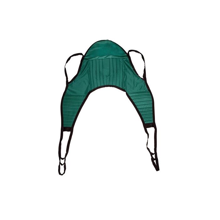 Large Green Polyester Padded U Sling Head Support Drive Medical 13220s