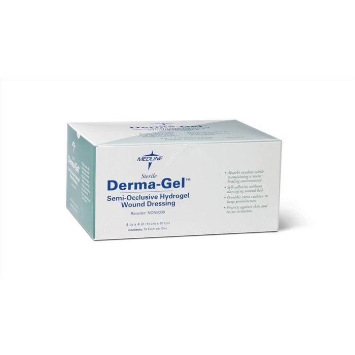 GR Medline DermaGel Hydrogel Sheets NON8000