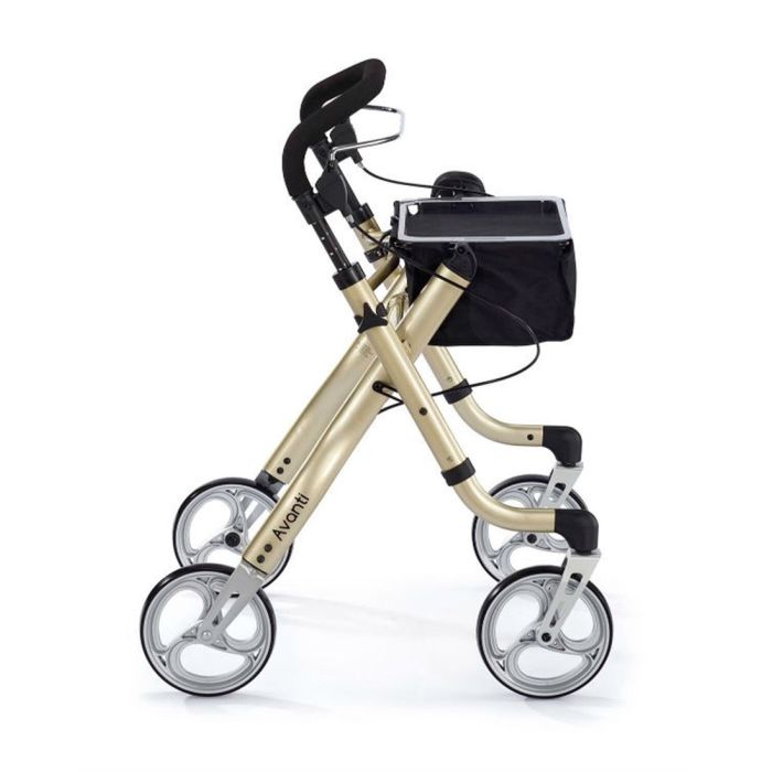 Avanti Champagne Walker Rollator by Comodita, COM 800 C