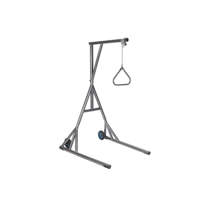 Bariatric Silver Vein Steel Heavy Duty Silver Vein Trapeze Base Wheels