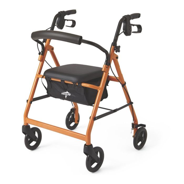 Medline Basic Rollators Orange MDS86850EO