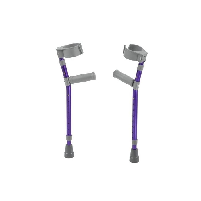 Pediatric Forearm Crutches Medium Wizard Purple Pair fc200-2gp
