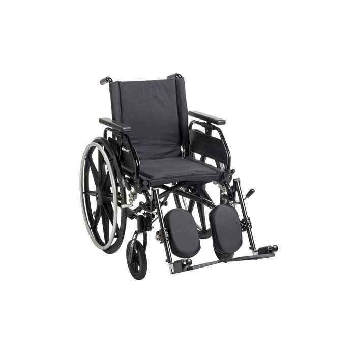 Viper Plus GT Wheelchair Elevating Legrests 18" Seat Drive pla418fbuar