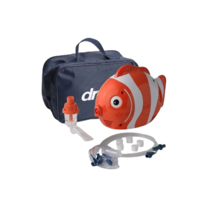 Pediatric Fish Compressor Nebulizer Reusable Disposable Neb Kit 18091-