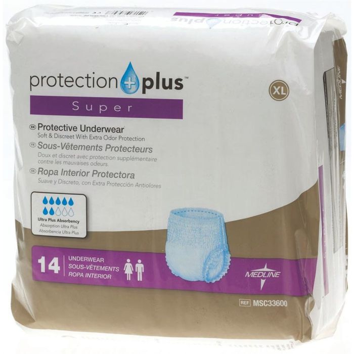 Protection Plus Super Protective Adult Underwear - 80.00 | 14 MSC33600