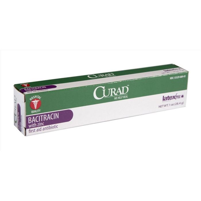 Set of Three CURAD Bacitracin Ointment with Zinc CUR110556H