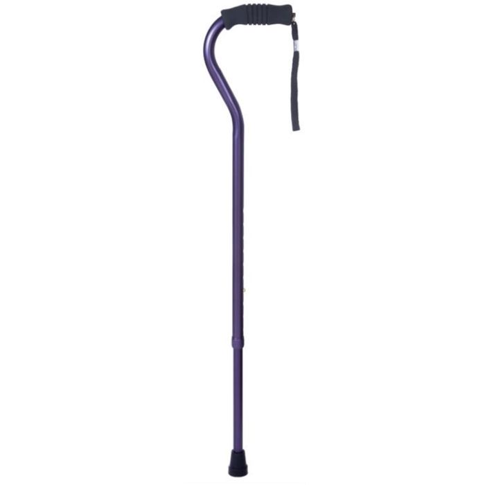 Designer Offset Cane Amethyst Essential Medical W1344A