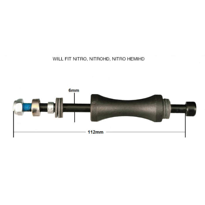 Nitro Walker Cross Frame Bolt Drive Medical 1026646