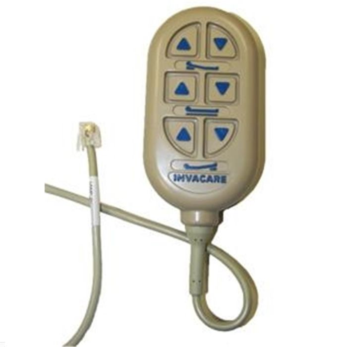 Hand Control for Invacare SC900 + IH720 Hospital Beds 026935, 6 Functi