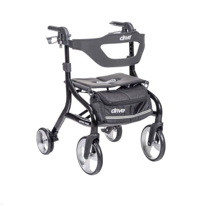 Nitro Sprint Rollator Walker Drive Medical 102662BK