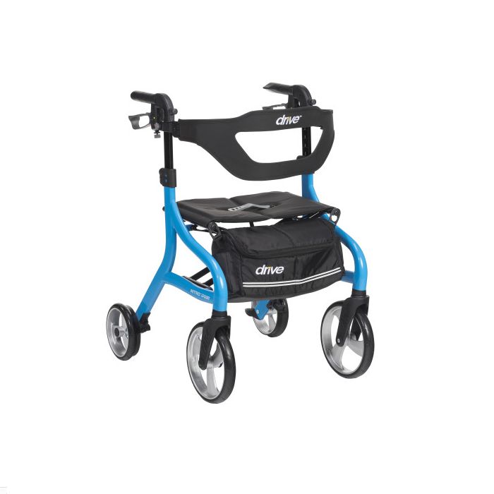 Nitro Sprint Walker Rollator Walker Blue Drive Medical 102662BL