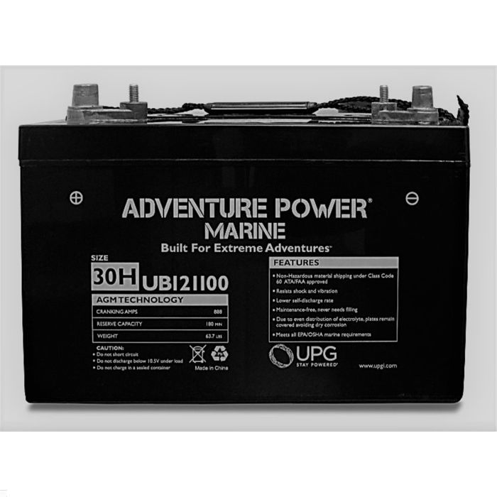Mobility Scooter Battery Universal 110Ah, 12V, and a Marine Combo UB12