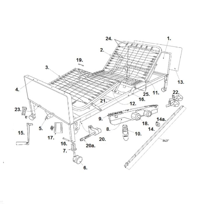 Hospital Bed Drawing Easy Step By Step