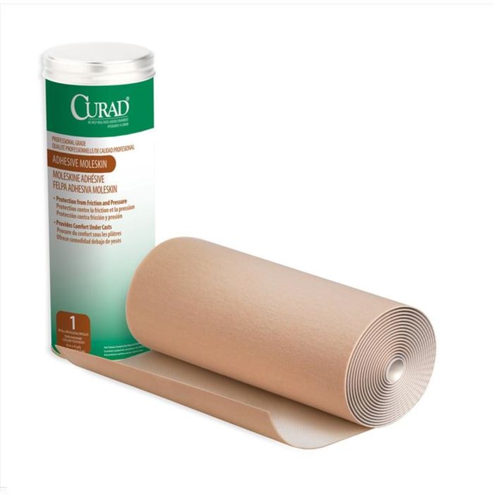 Case of 12 CURAD Moleskin Rolls Medline NON5148
