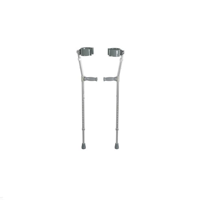 Drive Lightweight Walking Forearm Crutches, Bariatric, 1 Pair 10403hd