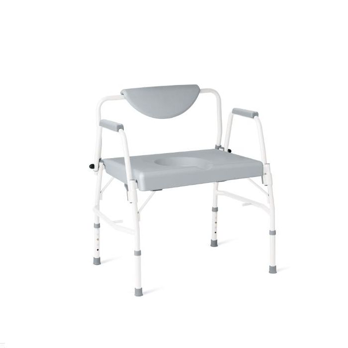Medline Bariatric Drop Arm Commode G1-400BDX1
