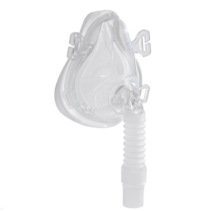 Large Clear Silicone Large Full Face ComfortFit Deluxe EZ CPAP Mask ou