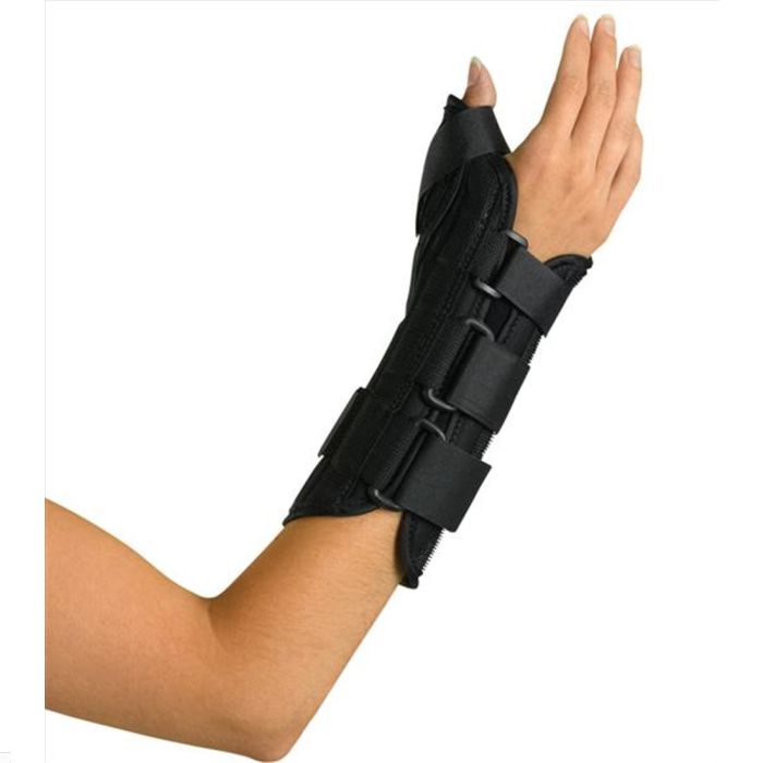 Medline Wrist and Forearm Splint with Abducted Thumb Large ORT18210RL
