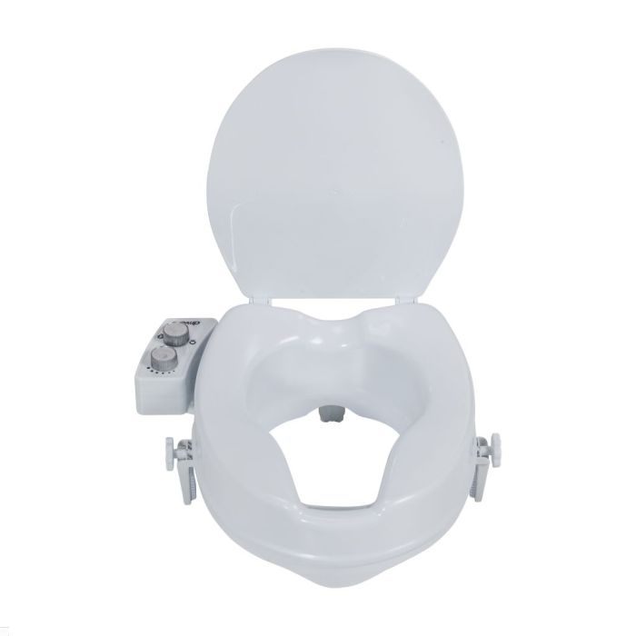 PreserveTech Raised Toilet Seat with Bidet (ambient temp) by Drive Med
