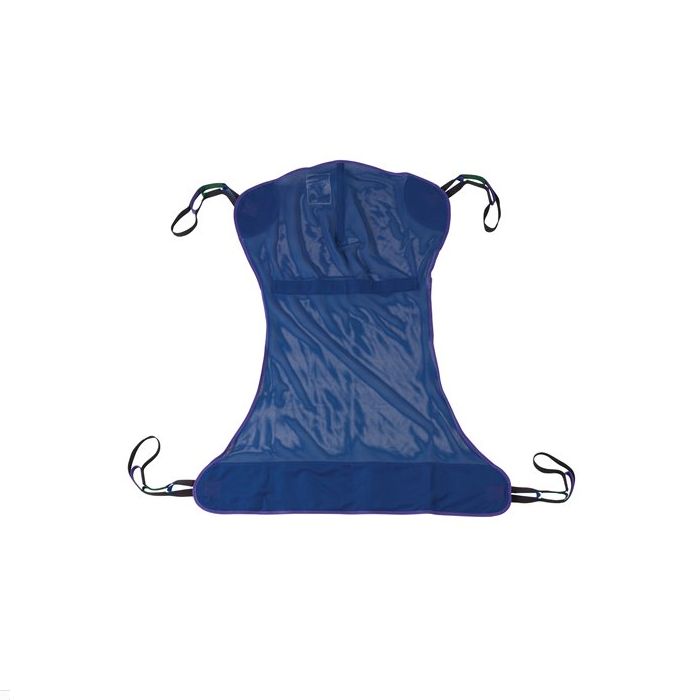 Medium Blue Polyester Full Body Patient Lift Sling Drive Medical 13223