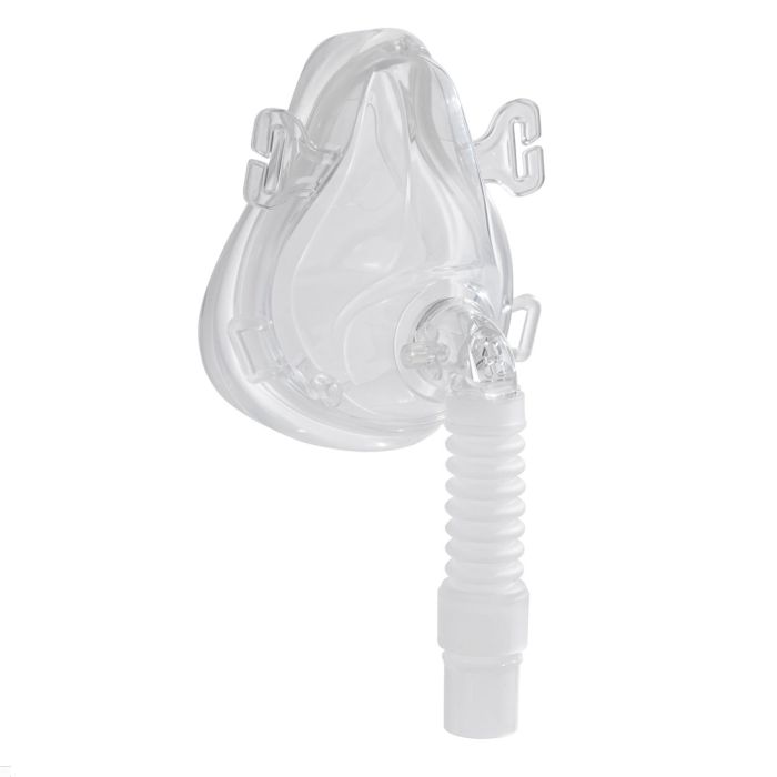 Small Clear Silicone Small Full Face ComfortFit Deluxe EZ CPAP Mask ou