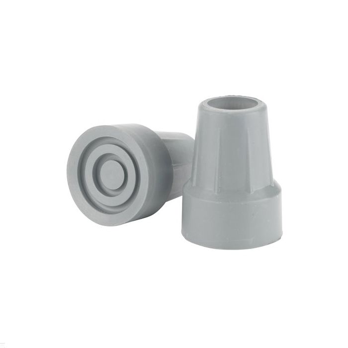 Drive Crutch Tips, 7/8", Gray, 1 Pair rtl10439b