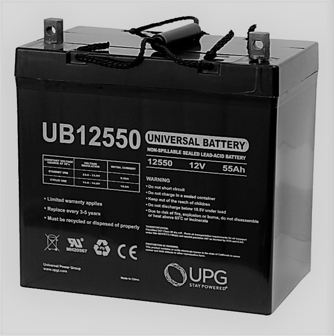 rascal scooter battery