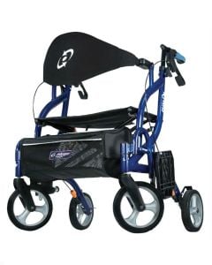 Airgo Fusion Walker Rollator Transport Chair Combo Hugo Mobility